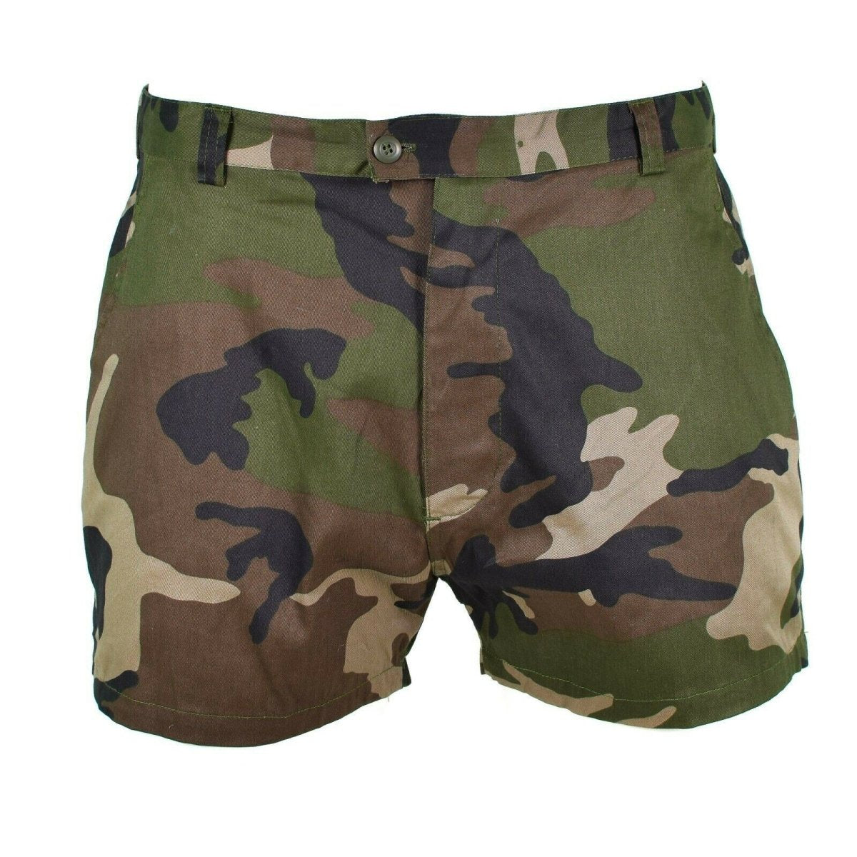 Genuine French army shorts F1 CCE camo military surplus NEW - GoMilitar
