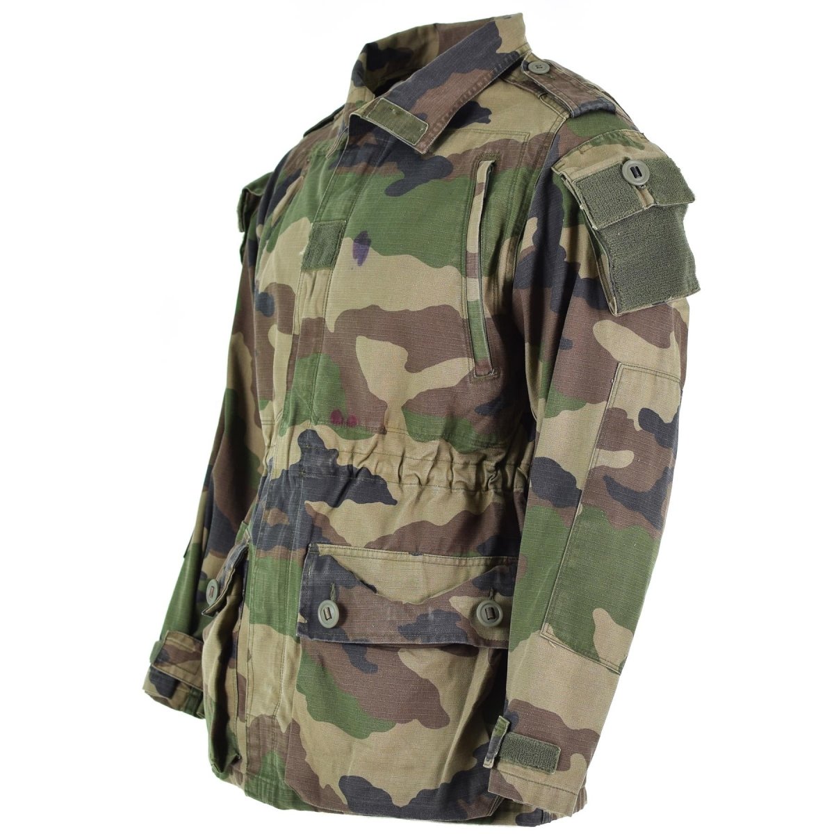 French military jacket Genuine Smock CCE camo military combat parka ...