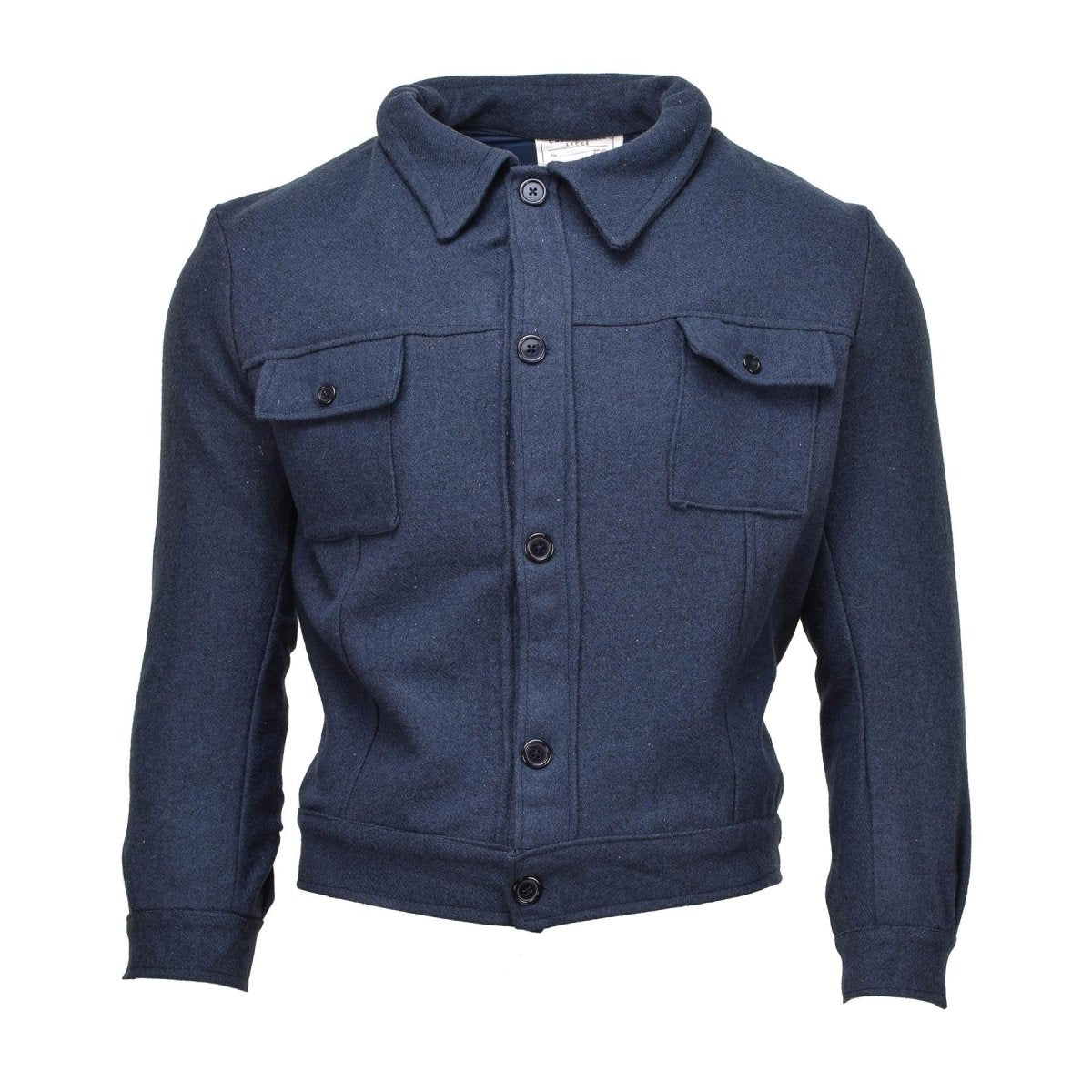 Wool gabardine jacket genuine Italian military formal blouse jacket ...