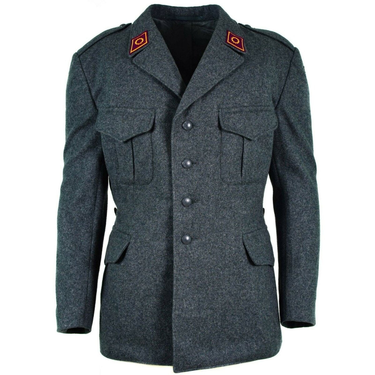 Military Surplus Wool Jacket Genuine Swiss army wool jacket - GoMilitar
