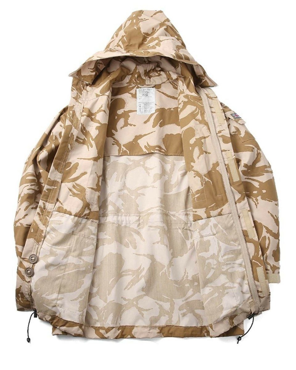 British desert camo jacket original British army military combat desert ...
