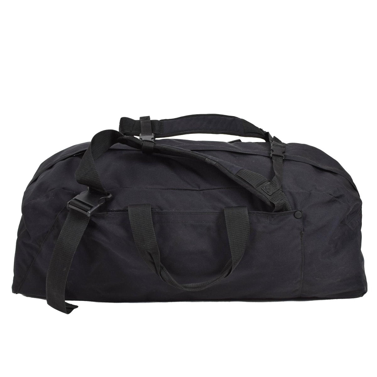 Black military duffle bag Original Dutch sportswear bag travel - GoMilitar