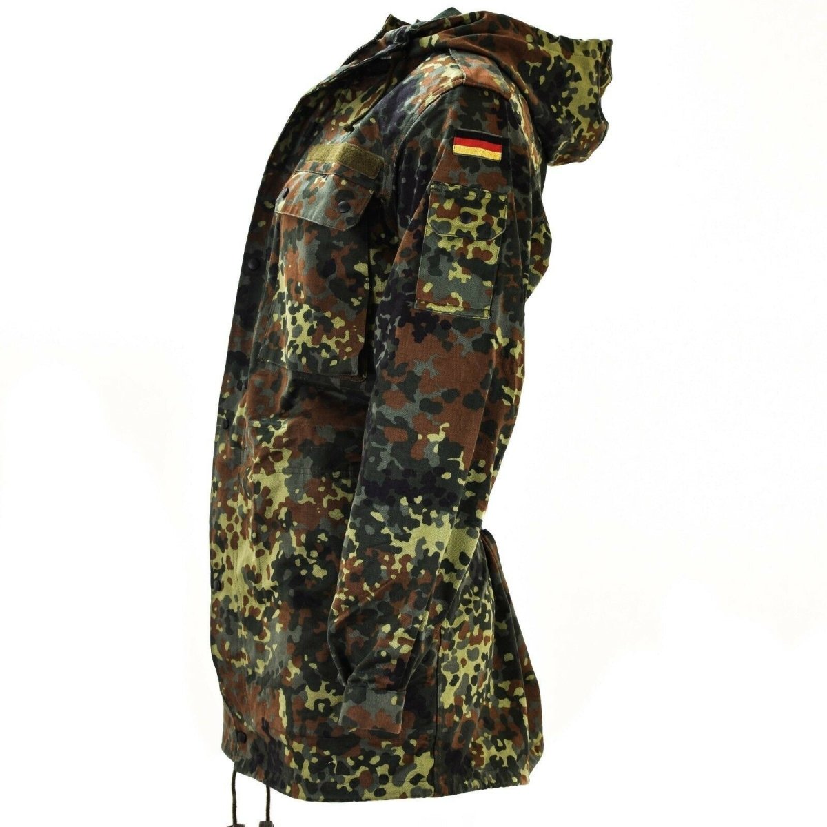 Flecktarn camo parka Original German army field jacket parka military ...