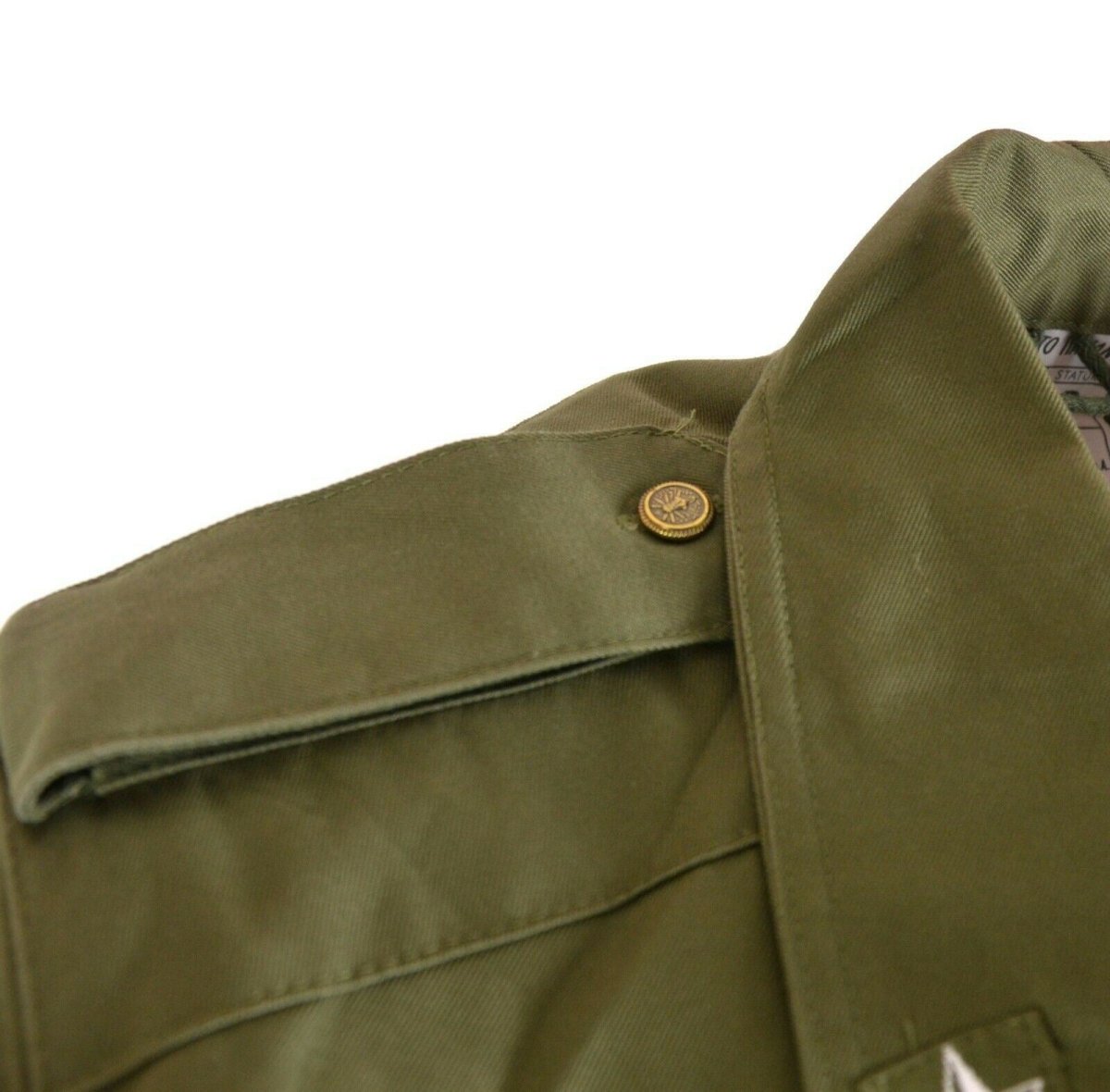 Italian army parka original olive green parka military jacket BDU ...