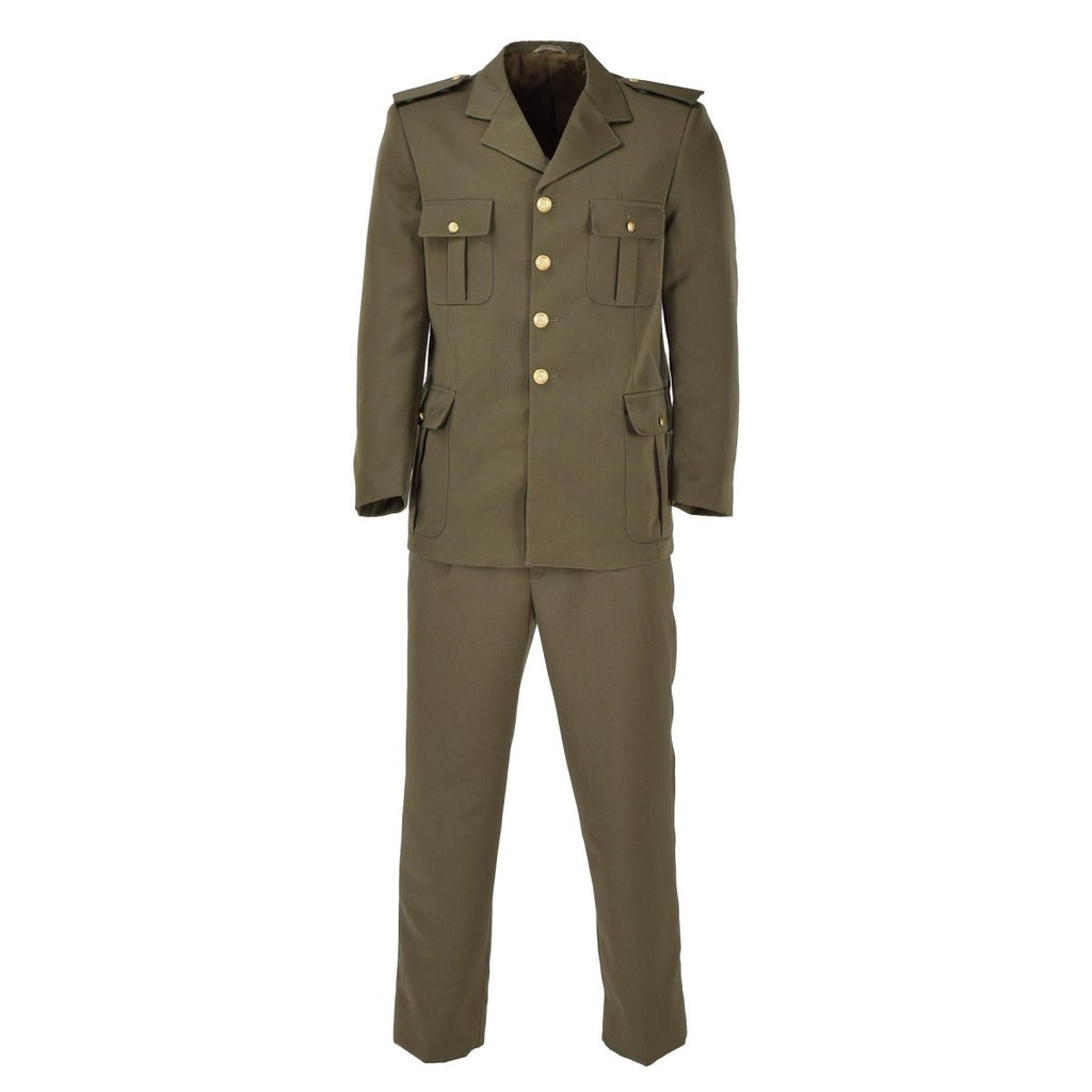 Vintage italian army jacket original Italy military VERDE parade dress ...