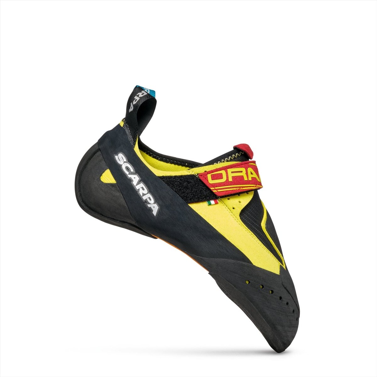 Scarpa Drago Climbing Shoes Vibram Grip2 Indoor Outdoor Walls Yellow ...