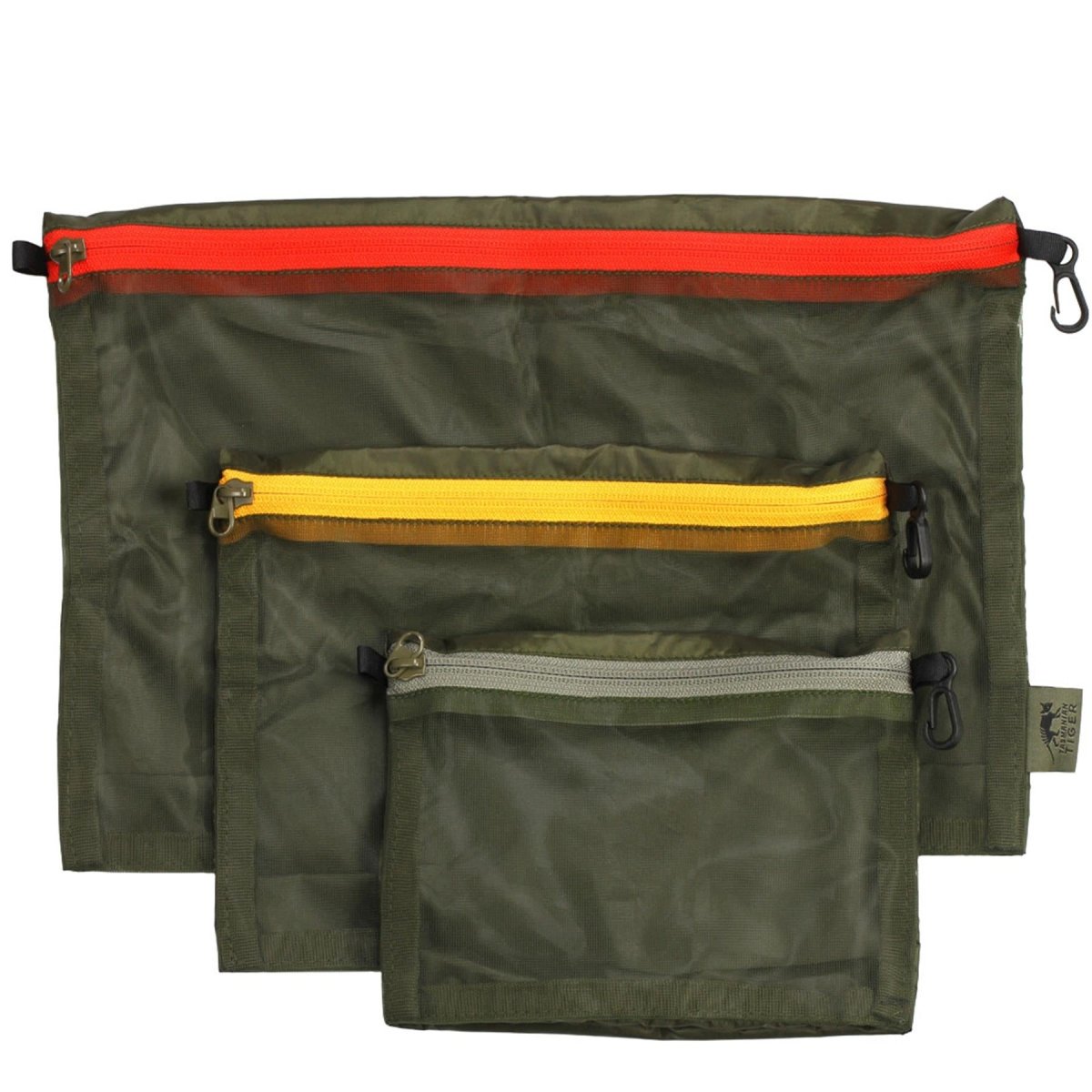 Tasmanian tiger TT mesh pocket set Bag Set 3 Sizes Tactical - GoMilitar